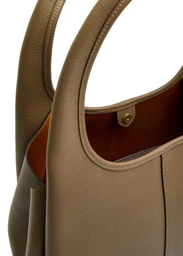COACH Lana Pebbled Leather Shoulder Bag