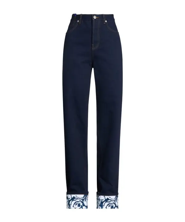 Burberry Dark Wash Straight Leg Jeans