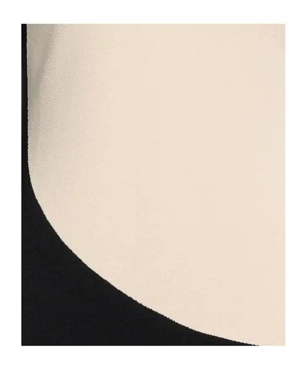 Tory Burch Color-blocked Long Sleeve Dress