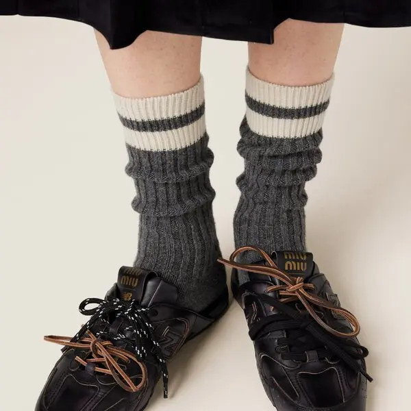 Miu Miu Wool And Cashmere Socks