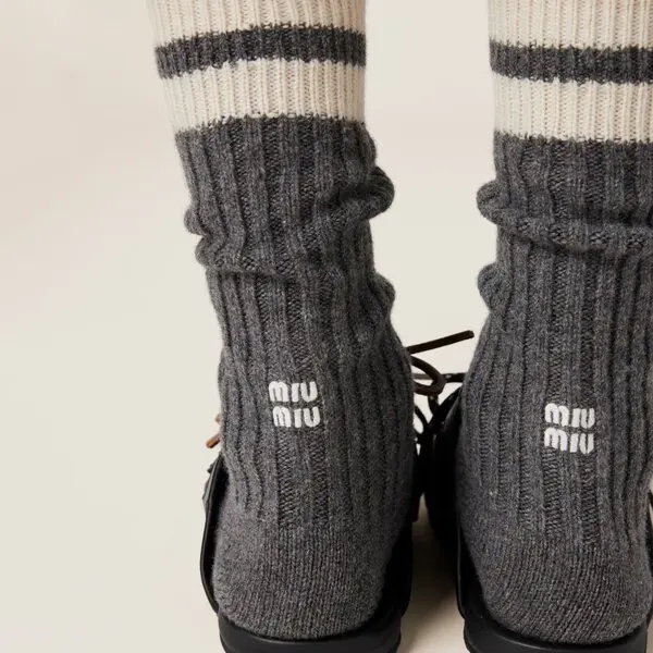 Miu Miu Wool And Cashmere Socks