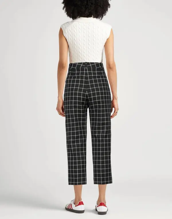 Marni Plaid Cropped Trousers