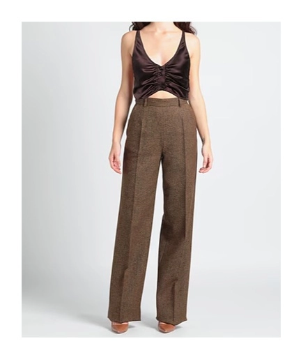 GANNI Satin Halterneck Cropped Top