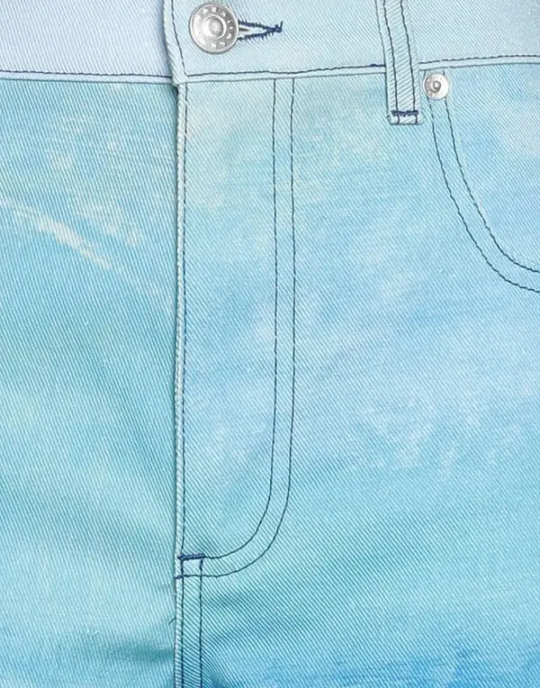 Marni Tie-dyed Denim Shorts