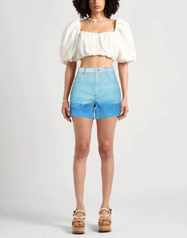 Marni Tie-dyed Denim Shorts