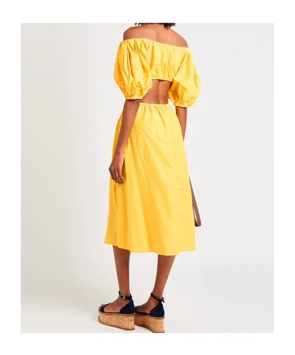 Farm Rio Hollow-out Dress