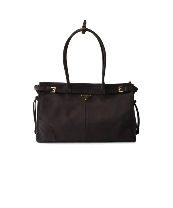 Prada Bonnie Suede Tote Bag