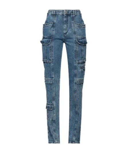 Isabel Marant Étoile Workwear Cargo Jeans - Blue