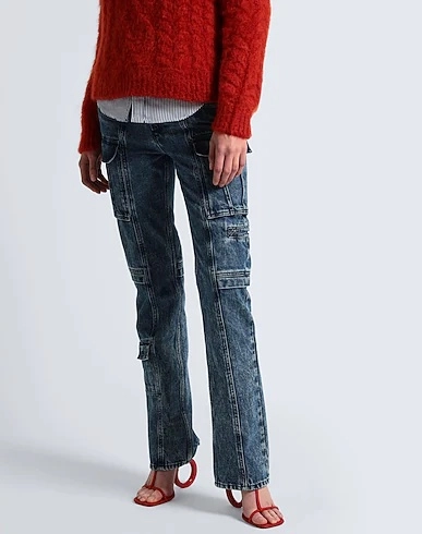 Isabel Marant Étoile Workwear Cargo Jeans - Blue