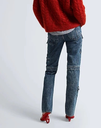 Isabel Marant Étoile Workwear Cargo Jeans - Blue