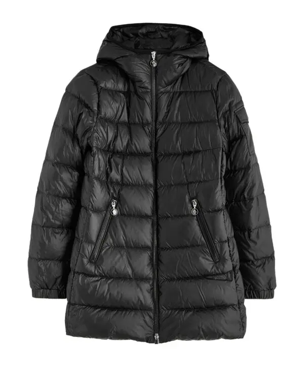Moncler Hooded Quilted Shell Jacket - Black