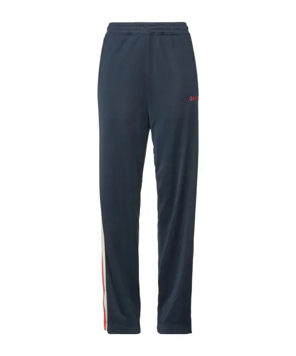 GANNI Tapered Leg Trousers With Side Stripes