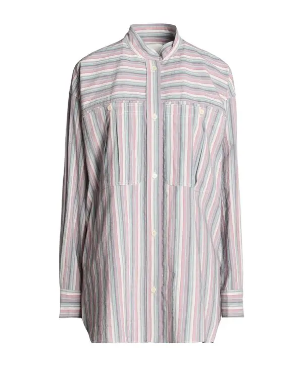 Isabel Marant Étoile Oversized Striped Woven Shirt