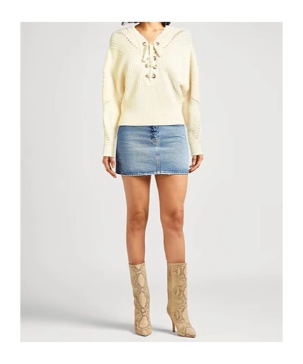 Isabel Marant Étoile Ribbed Knitwear With Lace-up Detail