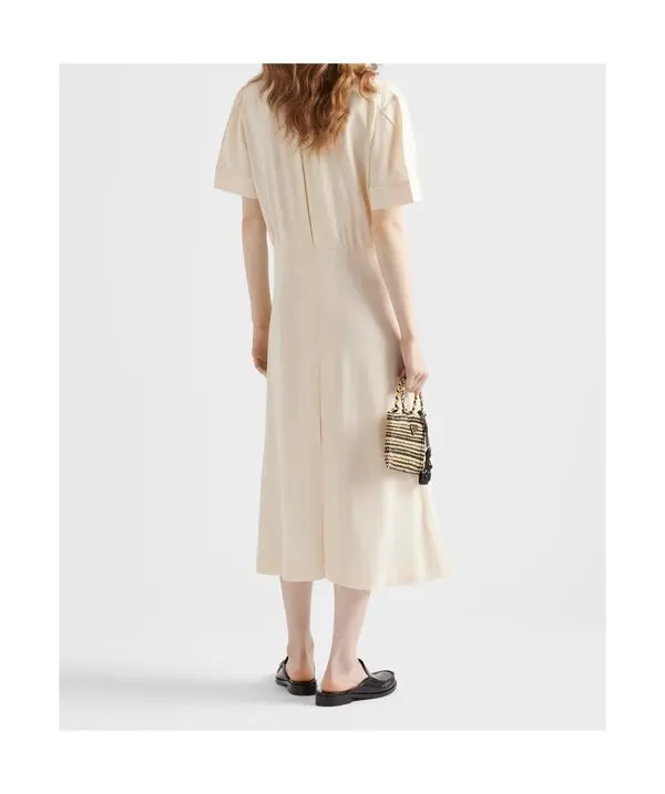 Prada Lace Shirt Dress