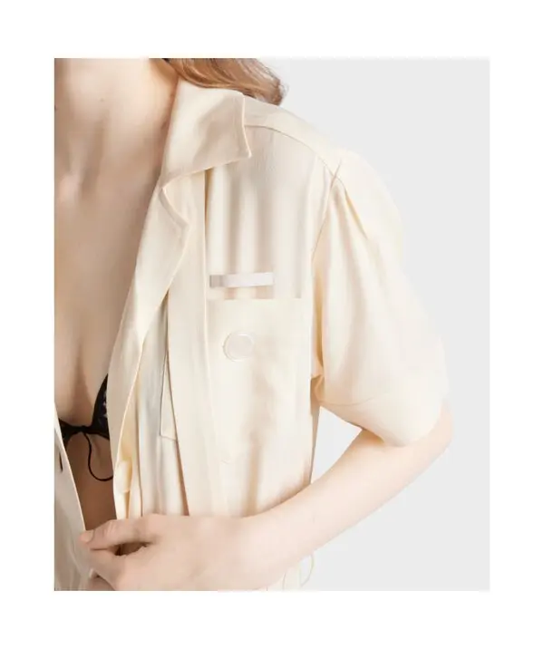 Prada Lace Shirt Dress