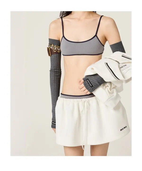 Miu Miu Technical Knit Swimsuit