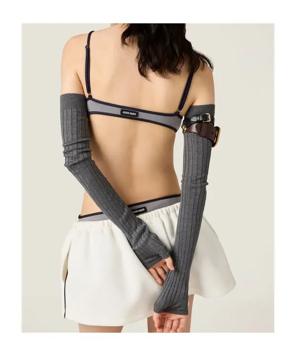 Miu Miu Technical Knit Swimsuit