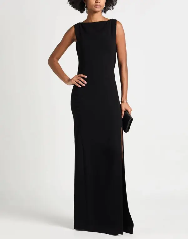 Max Mara Square Neckline Maxi Dress