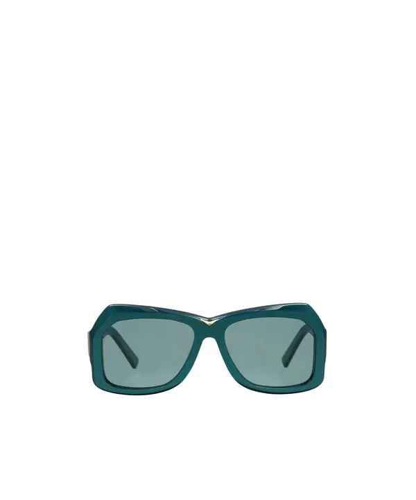 Marni Geometric Frame Sunglasses