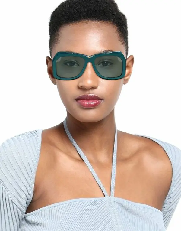 Marni Geometric Frame Sunglasses