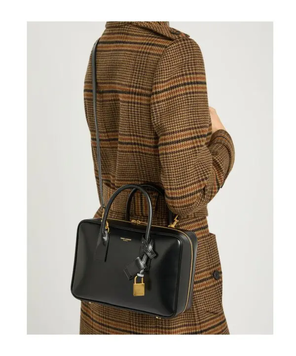 Saint Laurent Sac De Jour Small Leather Top Handle Bag