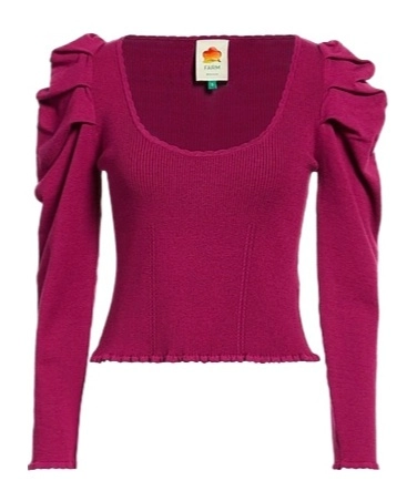 Farm Rio Light And Elastic Knitted Sweater - Red