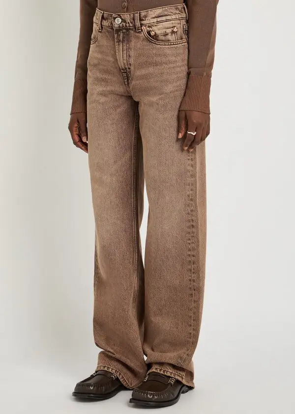 Our Legacy Wata Cut Straight-leg Denim Jeans