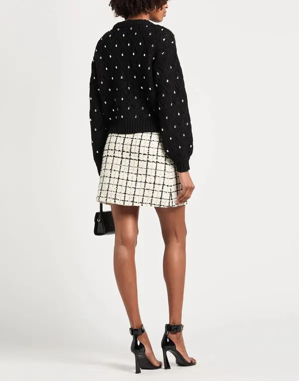 Farm Rio Embellished Long Sleeve Knit Cardigan