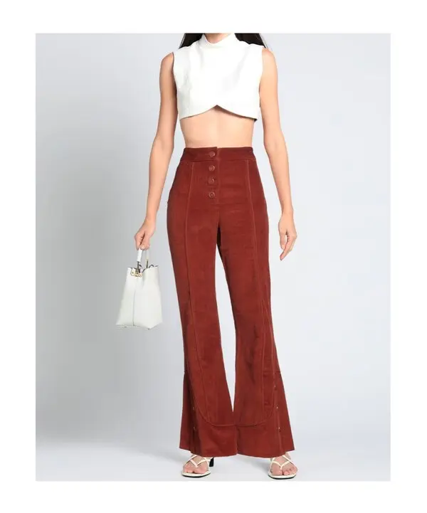 Farm Rio Button-detailed Flare Trousers