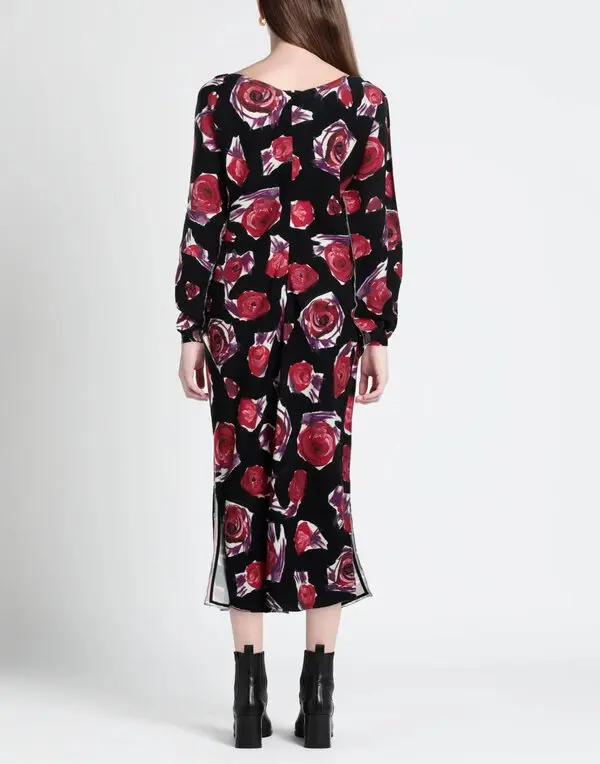 Marni Floral Long Sleeve Dress