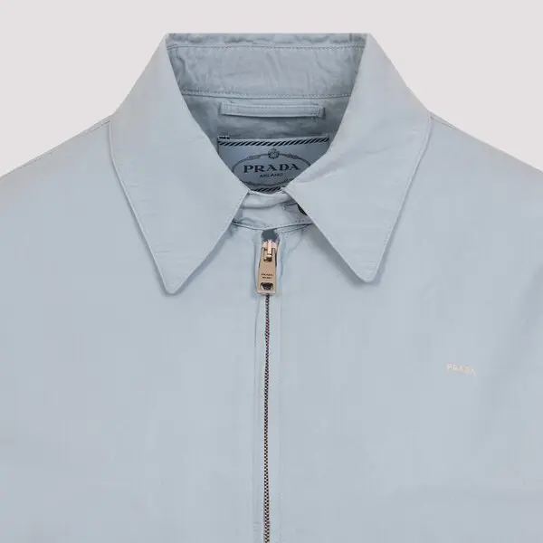 Prada Zip-up Long-sleeve Jacket