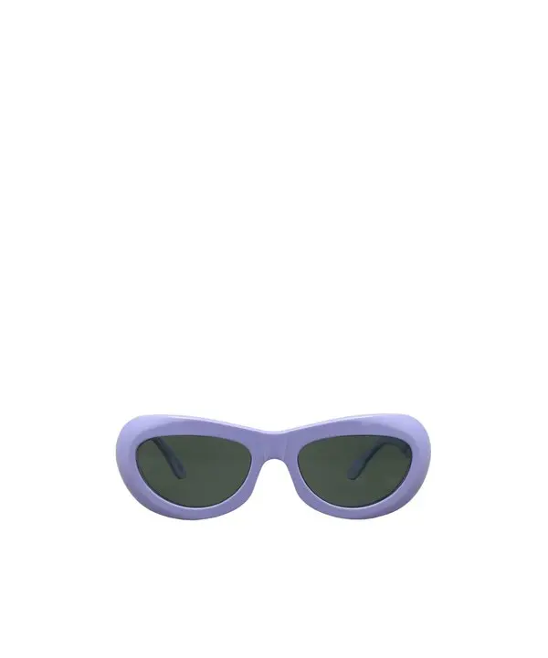 Marni Oval Plastic Eyeglasses - Green