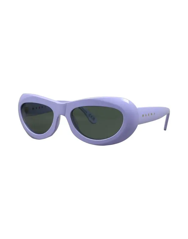 Marni Oval Plastic Eyeglasses