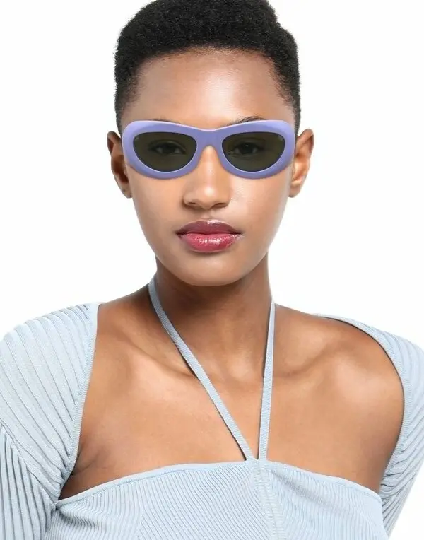 Marni Oval Plastic Eyeglasses