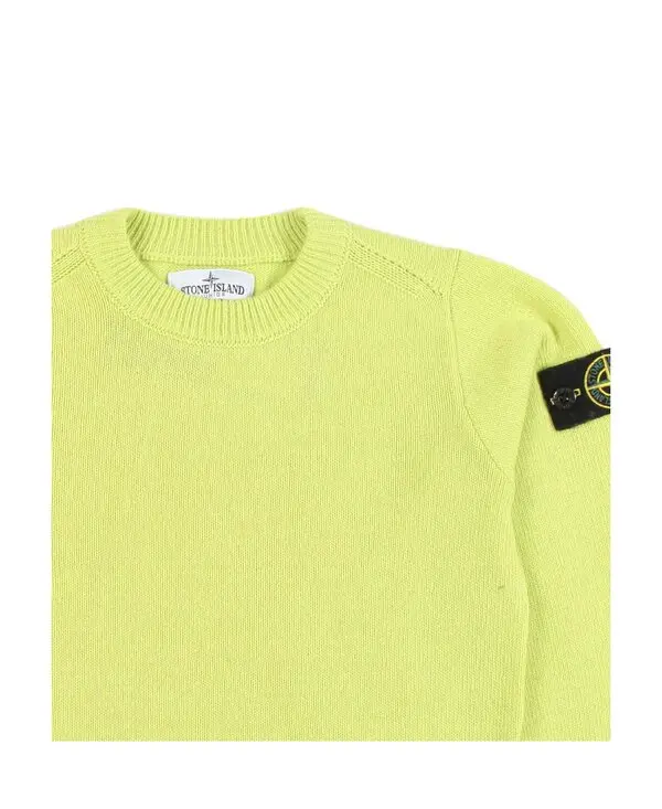 Stone Island Logo-patch Crew Neck Sweatshirt