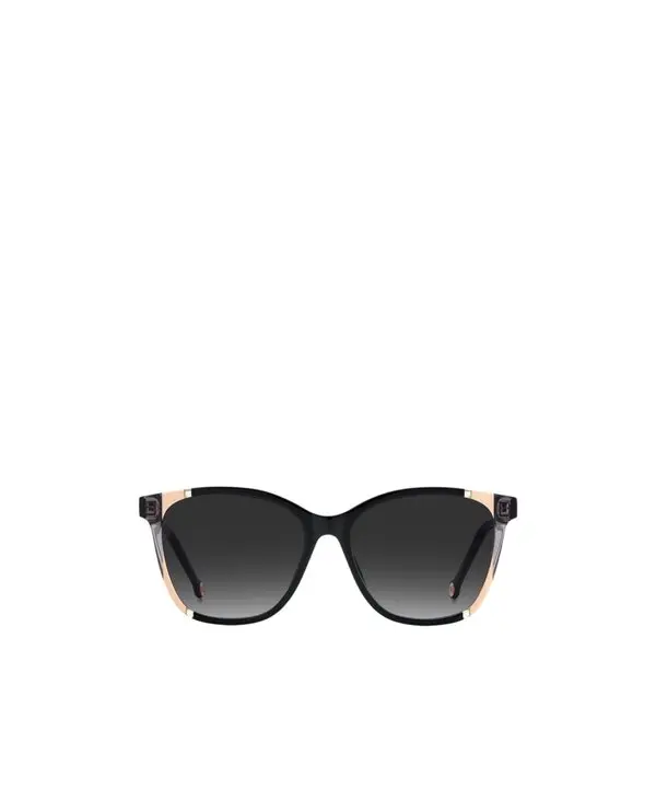 Carolina Herrera Square Frame Sunglasses With Logo Detail