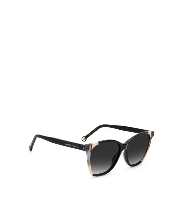 Carolina Herrera Square Frame Sunglasses With Logo Detail