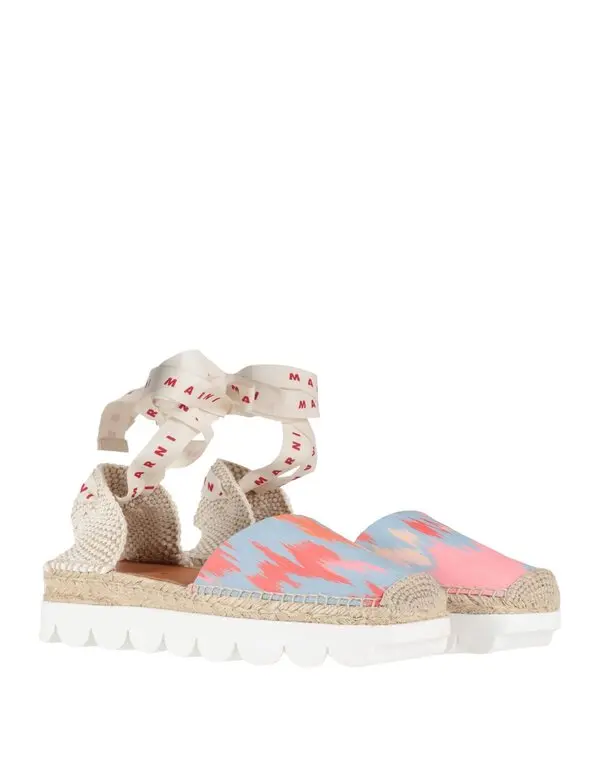 Marni Multicolor Woven Platform Shoes