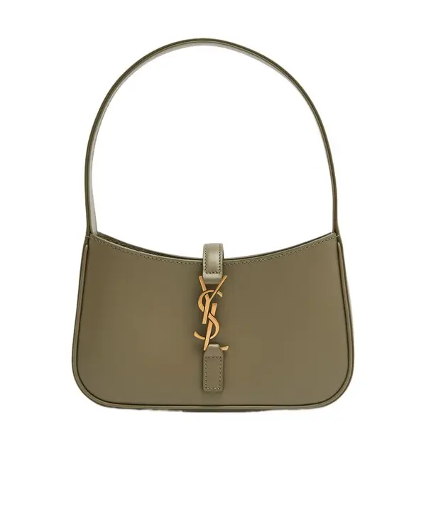 Saint Laurent Le 5 À 7 Mini Leather Top Handle Bag