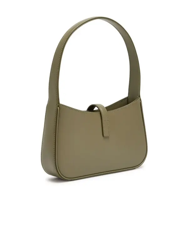 Saint Laurent Le 5 À 7 Mini Leather Top Handle Bag