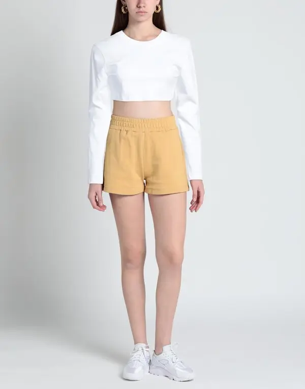 Jacquemus Cropped Long Sleeve Jersey Top