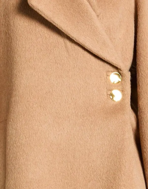GANNI Belted Long Sleeve Coat