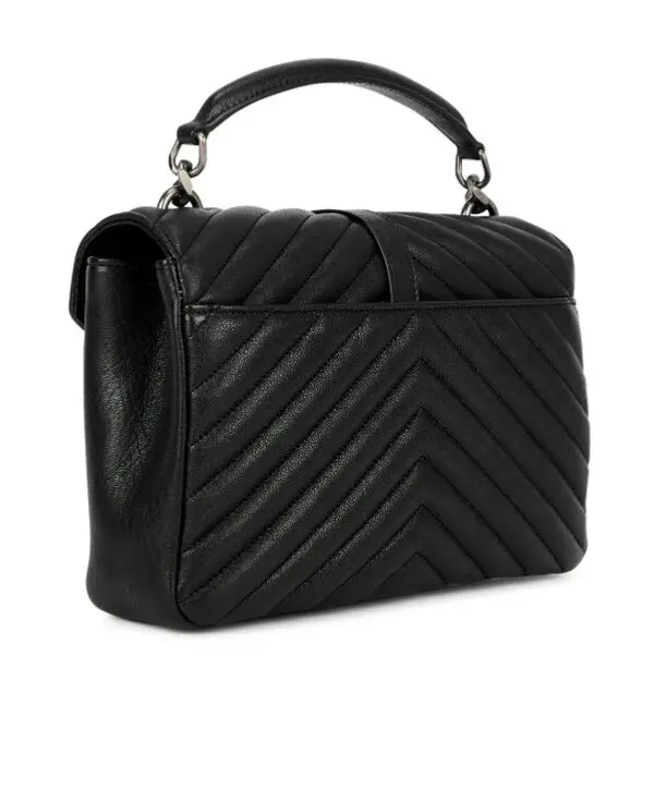 Saint Laurent College Medium Leather Shoulder Bag