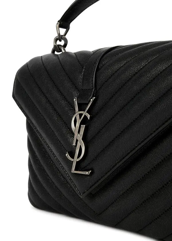 Saint Laurent College Medium Leather Shoulder Bag