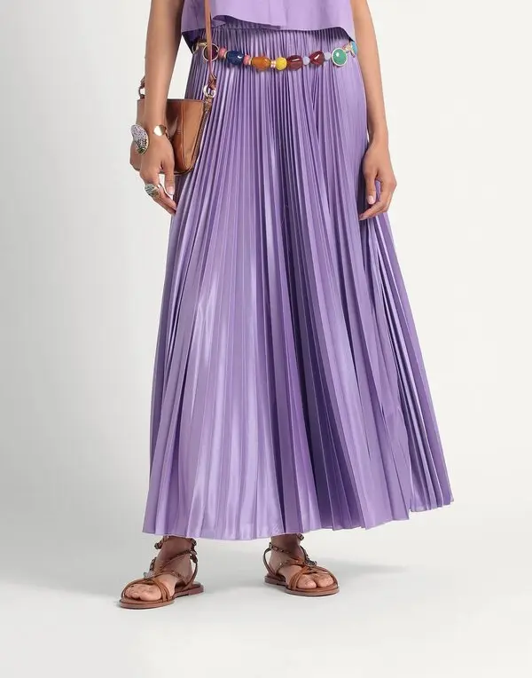 MAXCO. Max&co. Pleated Maxi Skirt