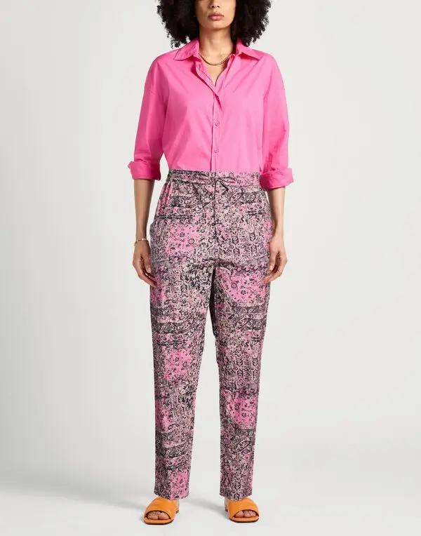 Isabel Marant Étoile Stylish Floral Print Tapered Pants