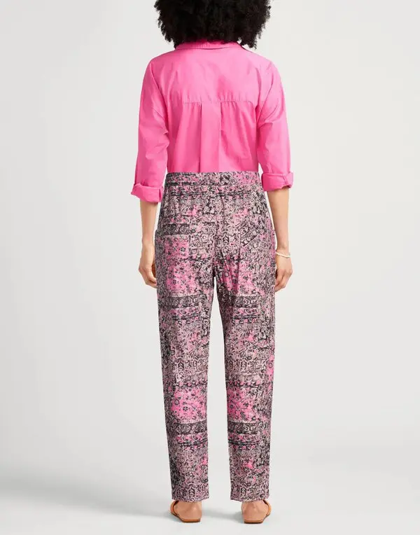Isabel Marant Étoile Stylish Floral Print Tapered Pants