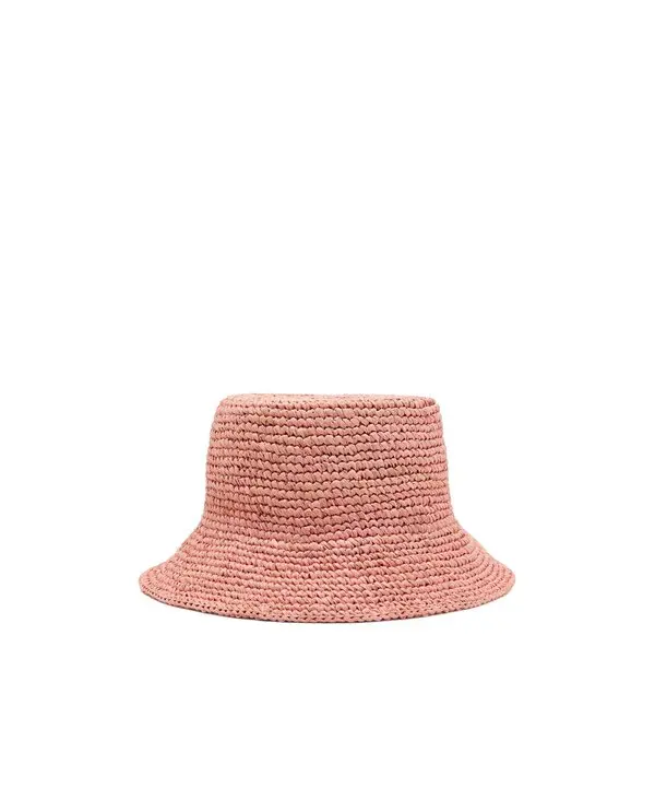 VIVIENNE WESTWOOD Orb Raffia Bucket Hat