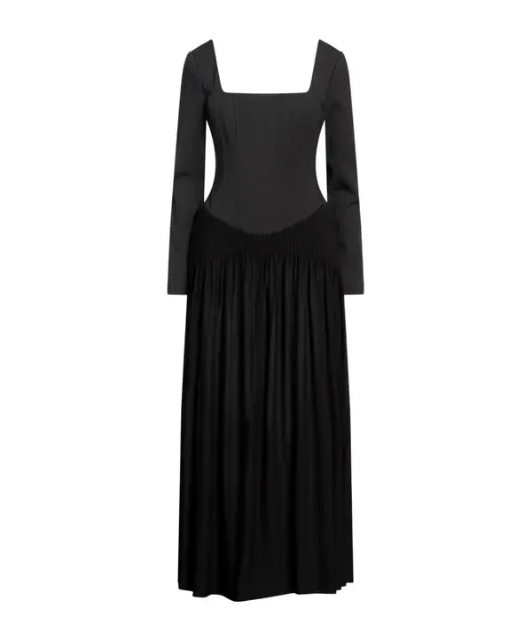 Tory Burch Solid Color Flare Dress